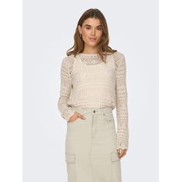 Jacqueline de Yong JDY Pullover in Beige - 33% | Gr&ouml;&szlig;e M | Damen-pullover-cardigans