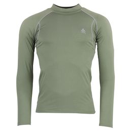 Peak Mountain Funktionslongsleeve "Canjoy" in Khaki - 65% | Gr&ouml;&szlig;e L | Herren-sportshirts