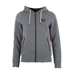 Peak Mountain Sweatjacke "Acharles" in Grau - 58% | Gr&ouml;&szlig;e XL | Damen-sweatshirts-jacken