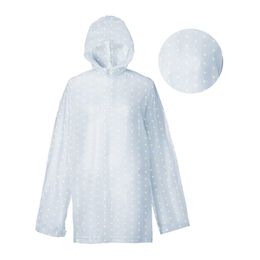 Le Monde du Parapluie Regenponcho in Wei&szlig; - 66% | Gr&ouml;&szlig;e M | Damen-outdoorjacken