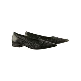 H&ouml;gl H&ouml;gl Leder-Ballerinas in Schwarz - 56% | Gr&ouml;&szlig;e 38 | Damen-ballerinas