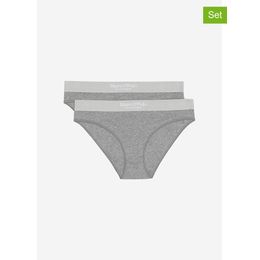 Marc O'Polo Marc O ́Polo 2er-Set: Slips in Grau - 19% | Gr&ouml;&szlig;e M | Damen-unterteile