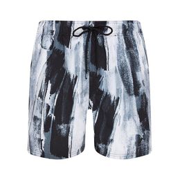 DKNY Badeshorts in Schwarz/ Hellblau - 57% | Gr&ouml;&szlig;e XL | Herren-bademode-sport