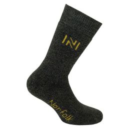 Norfolk Trekkingsocken "Gabby" in Schwarz - 38% | Gr&ouml;&szlig;e 43-46 | Damen-outdoor-ausruestung