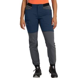 Hagl&ouml;fs Hagl&ouml;fs Funktionshose "L.I.M Rugged" in Dunkelblau/ Grau - 67% | Gr&ouml;&szlig;e 42 | Damen-sporthosen