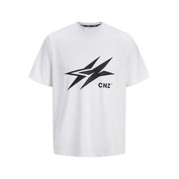Jack & Jones Jack & Jones Trainingsshirt "Amsterdam" in Wei&szlig; - 38% | Gr&ouml;&szlig;e XL | Herren-sportshirts
