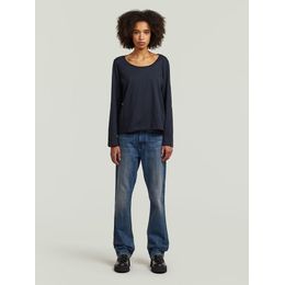 G-Star Raw G-Star Longsleeve in Dunkelblau - 47% | Gr&ouml;&szlig;e S | Damen-tops