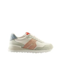 H&ouml;gl H&ouml;gl Leder-Sneakers "Tony" in Beige/ Hellblau - 48% | Gr&ouml;&szlig;e 38,5 | Damen-sneakers