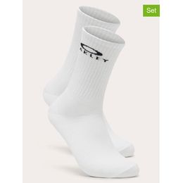 Oakley 3er-Set: Socken "Ellipse Logo" in Wei&szlig; - 26% | Gr&ouml;&szlig;e M | Herrensocken