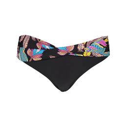 Anita Bikini-Hose in Schwarz/ Bunt - 86% | Gr&ouml;&szlig;e 40 | Damen-bademode
