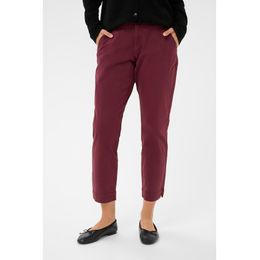 Kaffe Hose in Bordeaux - 51% | Gr&ouml;&szlig;e 40 | Damenhosen