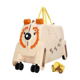 Zebra Hardcase-Trolley in Beige - (B)54,8 x (H)36,5 x (T)24 cm - 60% | Kinder-rucksaecke-taschen