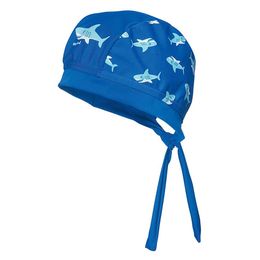 Playshoes Strandm&uuml;tze "Hai" in Blau - 27% | Gr&ouml;&szlig;e 51 cm | Kindermuetzen