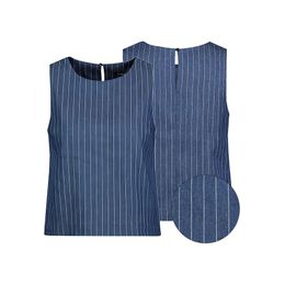 Sublevel Blusentop in Blau - 54% | Gr&ouml;&szlig;e XL | Damen-blusen