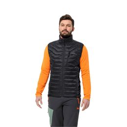 Jack Wolfskin Hybridweste "Routeburn Pro" in Schwarz - 74% | Gr&ouml;&szlig;e S | Herren-outdoorjacken
