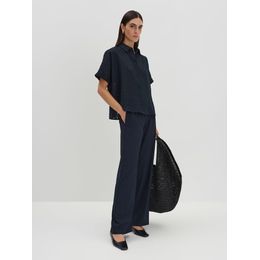 someday Bluse "Zilina" in Dunkelblau - 48% | Gr&ouml;&szlig;e 38 | Damen-blusen