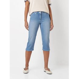 Toni Jeans-Caprihose "Perfect Shape" in Blau - 59% | Gr&ouml;&szlig;e 42 | Damenhosen