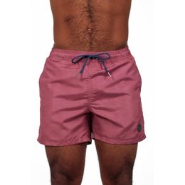 The Time of Bocha Badeshorts in Rot - 62% | Gr&ouml;&szlig;e XL | Herren-bademode-sport