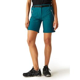 Regatta Funktionsshorts "Xrt Str" in Blau - 69% | Gr&ouml;&szlig;e 42 | Damen-sporthosen
