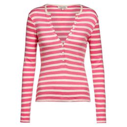Herrlicher Longsleeve in Pink - 63% | Gr&ouml;&szlig;e L | Damen-tops