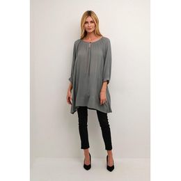 Kaffe Tunika in Grau - 59% | Gr&ouml;&szlig;e 34 | Damen-blusen