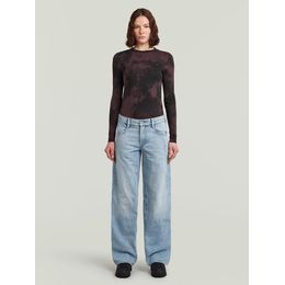 G-Star Raw G-Star Longsleeve in Braun - 44% | Gr&ouml;&szlig;e M | Damen-tops