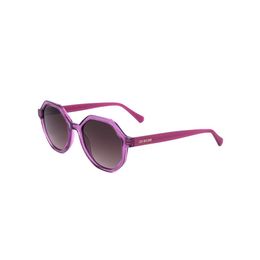 Moschino Damen-Sonnenbrille in Lila/ Braun - 54% | Gr&ouml;&szlig;e 52 | Damen-brillen
