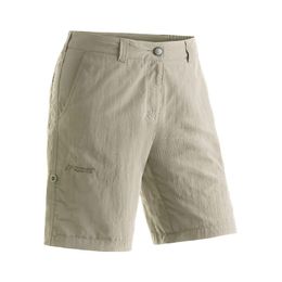 Maier Sports Funktionsshorts "Nidda" in Beige - 17% | Gr&ouml;&szlig;e 38 | Damen-sporthosen