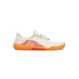 Groundies Barfu&szlig;schuhe "G-Pure" in Creme/ Orange - 46% | Gr&ouml;&szlig;e 43 | Damen-sneakers