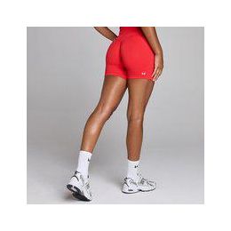 Myprotein MP Nahtlose Damen Invisible Scrunch Shorts &ndash; Crimson - XS