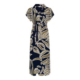 Jacqueline de Yong JDY Kleid in Khaki/ Dunkelblau - 34% | Gr&ouml;&szlig;e S | Damen-kleider
