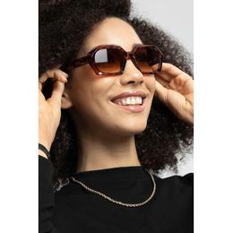 Lucky Bees Damen-Sonnenbrille in Hellbraun - 18% | Damen-brillen