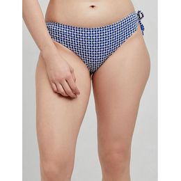 gisela Bikini-Hose in Blau/ Wei&szlig; - 43% | Gr&ouml;&szlig;e L | Damen-bademode