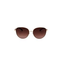 Karen Millen Damen-Sonnenbrille in Braun/ Gold - 48% | Gr&ouml;&szlig;e 57 | Damen-brillen