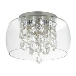 Badezimmer-Deckenleuchte Chromefarbe max. 33 Watt Deckenlampe