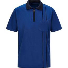 Herren Poloshirt royalblau, Gr&ouml;&szlig;e 56/58