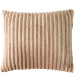 Kissenh&uuml;lle OTTO HOME "Milara", beige (taupe), B:50cm L:50cm, Polyester, Obermaterial: 100% Polyester, Kissenbez&uuml;ge, Kissenh&uuml;lle