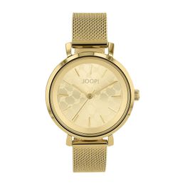 JOOP! Quarzuhr JOOP, gold (goldfarben), Armbanduhren, Damen, Quarzuhr, Armbanduhr, Damenuhr, Edelstahlarmband, analog