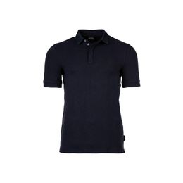 Poloshirt Armani Exchange "Poloshirt", Herren, Gr. S, blau (marine), Obermaterial: 96% Baumwolle CO. 4% Elasthan EL., Shirts