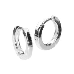 Klappcreolen OSTSEE-SCHMUCK "- Babsi 16.25 - Silber 925/000 -" Gr. 16, silber (silber 925, silberfarben, wei&szlig;), Ohrringe, Damen, 16, Klappcreolen