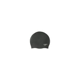 Badekappe Speedo "SILICONE CAP NVY", schwarz, Badekappen, mit ergonomischem 3D-Design, eng anliegende Passform