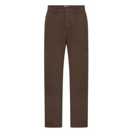 Chinohose Blend "Chinohose BHNatan", Herren, Gr. 27/34, L&auml;nge 34, schwarz (slate schwarz), Obermaterial: 98% Baumwolle CO. 2% Elasthan EL., Hosen Chinohose