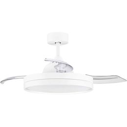 NOVA LUCE Deckenleuchte "NEVMA", wei&szlig;, 1, &Oslash; 107cm H: 39cm, 1 Stk., Leuchten, Deckenleuchte