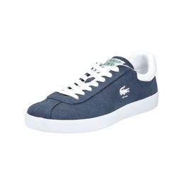 Sneaker Lacoste "Lacoste Sneaker Veloursleder/Synthetik", Herren, Gr. 44, navy, wei&szlig;, Synthetik, Veloursleder, Schuhe Sneaker