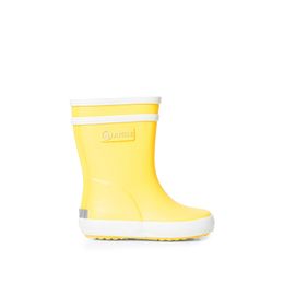 Stiefel Aigle "Baby-Flac", Jungen, Gr. 19, gelb (jaune new), Obermaterial: 100% Gummi rubber., Schuhe Stiefel