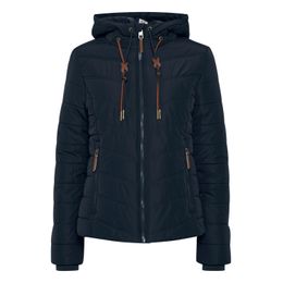 Winterjacke oxmo "Winterjacke OXMala", Damen, Gr. M, blau (total eclipse), Obermaterial: 100% Polyester PES., Jacken Winterjacke