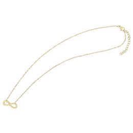 Adelia&acute;s Kette ohne Anh&auml;nger ADELIA&acute;S "Halskette mit Anh&auml;nger &ndash; Unendlichkeitszeichen aus Edelstahl", gold, Halsketten, Damen, 47cm, Edelstahl, Ein stilvolles Geschenk f&uuml;r besondere Momente