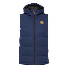 Steppweste North Bend "Steppweste NBElena W", Damen, Gr. 36, blau (navy blazer), Obermaterial: 100% Polyester PES., Westen Steppweste