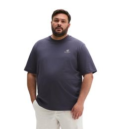 Marc O'Polo T-Shirt MARC O'POLO "mit R&uuml;ckenprint", Jungen, Gr. 3XL, faded blau, Obermaterial: 100% Baumwolle, unifarben, Basic, loose fit, Rundhals, Shirts T-Shirt
