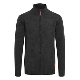 Strickjacke 11 Project "Strickjacke PRNoldi", Herren, Gr. XL, grau (dunkelgrau melange), Obermaterial: 100% Polyacryl PAN., Strickjacken Strickjacke